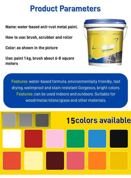 Water-based rust-proof paint metal paint – bling-furnitureshop