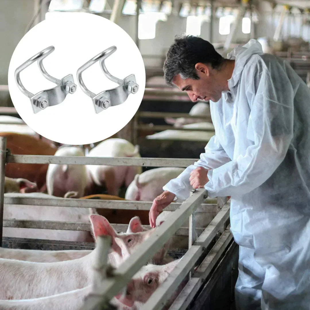 U-Shaped Buckle Stainless Steel Clamp Double U Buckle – bling-furnitureshop