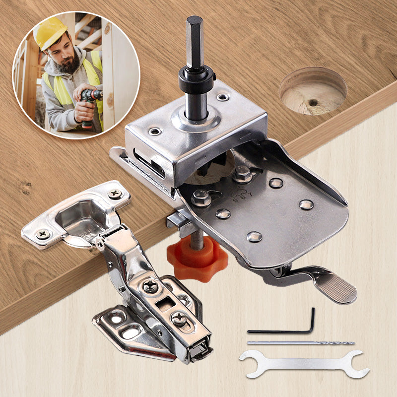 35mm Hinge Drill Locator with Clamp – bling-furnitureshop