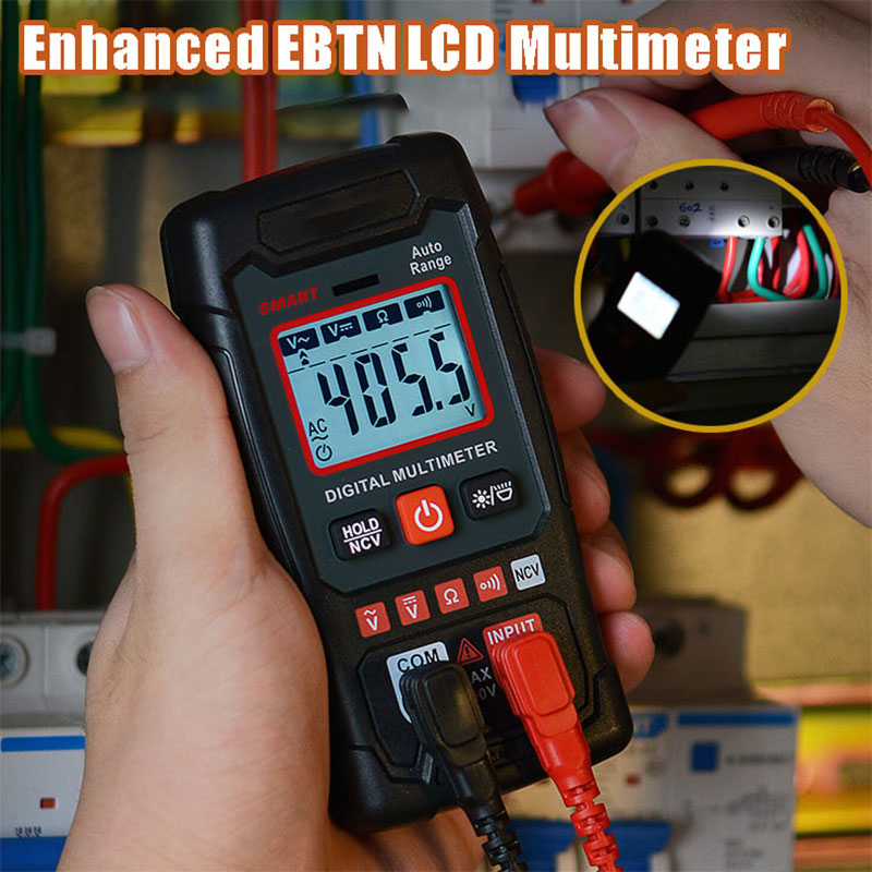 🔧⚡️ Smart Anti-Burn Multimeter! 4000-Count Auto-Ranging, Palm-Sized Ze ...