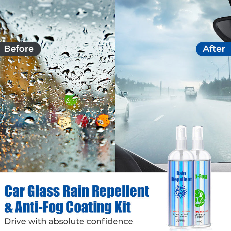 Car Glass Rain Repellent & Anti-Fog Coating Kit – bling-furnitureshop
