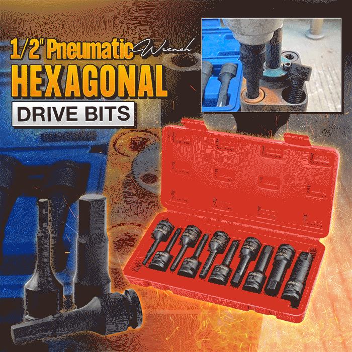 1/2” Pneumatic Wrench Hexagonal Drive Bits（50%OFF） – bling-furnitureshop