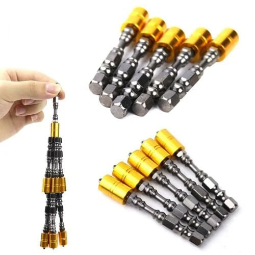 5 PCS Set Strong Magnetic Screwdriver Bits – bling-furnitureshop