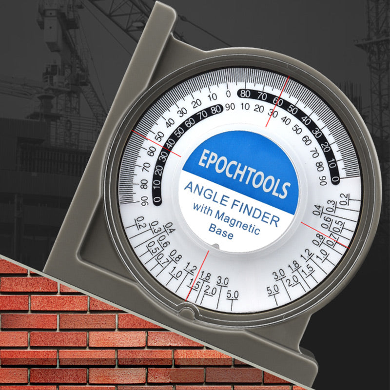 Multifunctional angle measuring instrument--Bottom with strong magneti ...