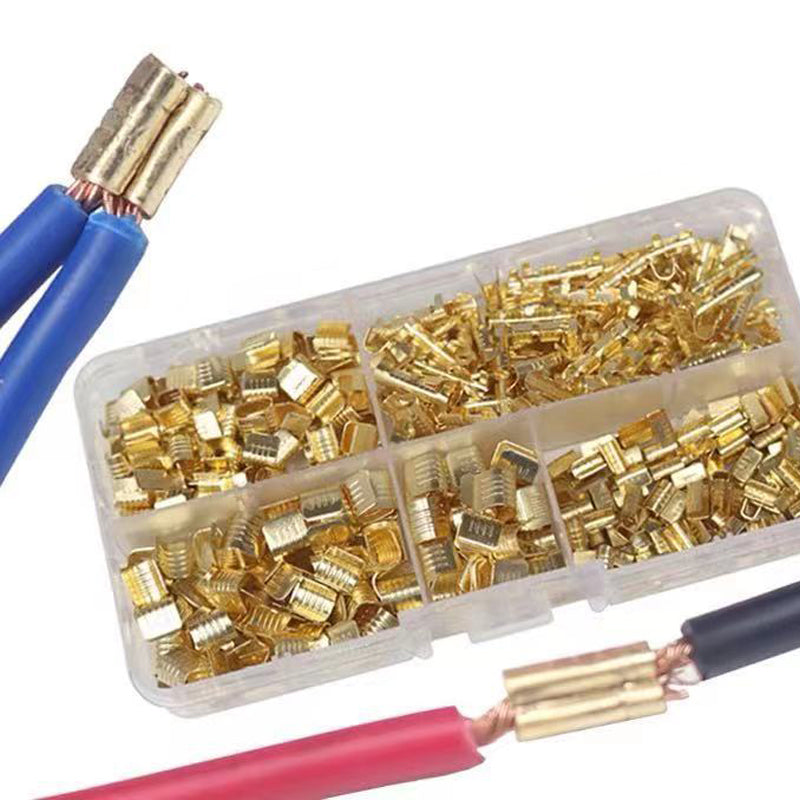 400Pcs Copper Wire Crimp Terminal Assortment Set – bling-furnitureshop
