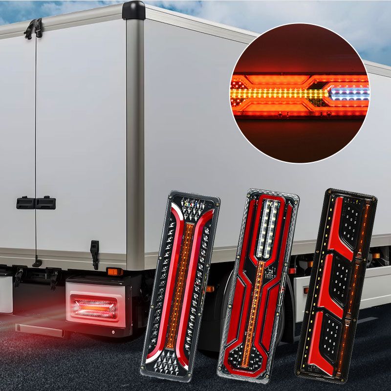2pcs Bright LED Guide Tail Lights for Trucks – bling-furnitureshop